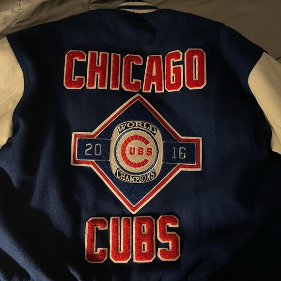 Jackets & Coats | Its A Letterman Leather Jacket World Series ...
